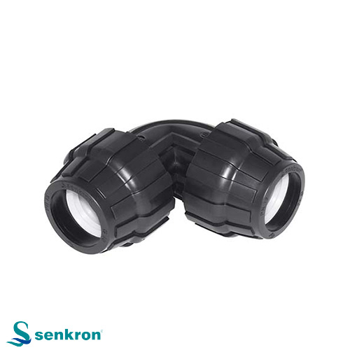 Elbow polyethylene 63mm x 63mm